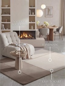Hnědý/krémový koberec s příměsí vlny 200x290 cm Presilda – Villeroy&amp;Boch
