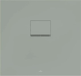 Villeroy & Boch Squaro Infinity - Sprchová vanička, 75x80 cm, Morning Green UDQ8075SQI2IV-R8