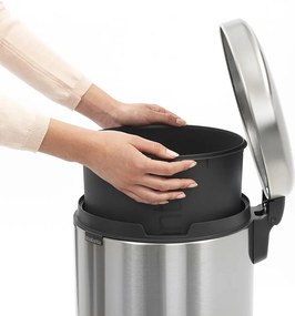 Brabantia Pedálový koš NewIcon 20L matná ocel otiskuvzdorná