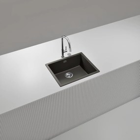 Schock Dřez KAIA N-100L Silverstone horní uložení