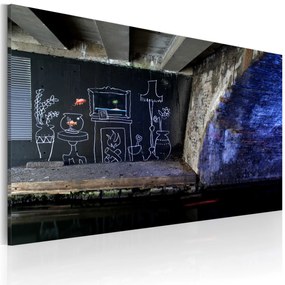Obraz - My own piece of floor (Banksy)