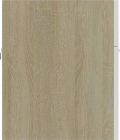 vidaXL 2dílný set koupelnového nábytku kompozitní dřevo [804805] Barva: dub sonoma