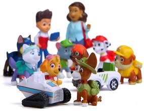 Figurky Tlapková Patrola | Paw Patrol 12 ks