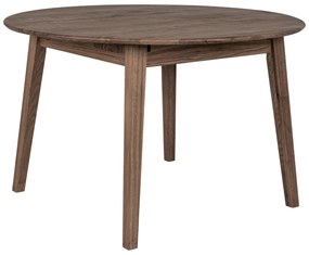 Rozkládací jídelní stůl METZ tmavý dub 118cm 2201810