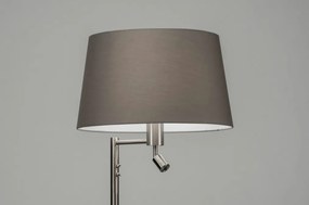 Stojací designová šedá lampa La Scale Grey Nuo