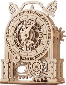Ugears 3d dekorační budík 43 dílků