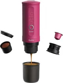 Outin Nano Portable Coffee Maker červená / Přenosný kávovar na espress