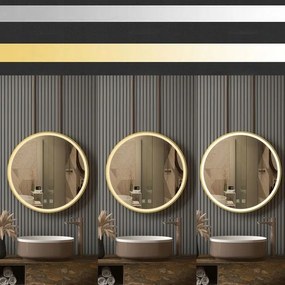 Rea Rea, Zrcadlo LED 70cm MMJ Gold, HOM-02502