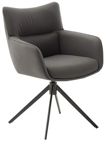 Jídelní židle s loketní opěrkou Limone 2S Barva: Antracit