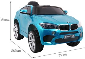 Tomido Elektrické autíčko BMW X6M lakované modré