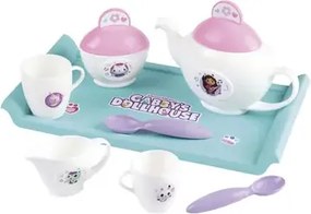 Smoby Gabby´s Dollhouse Čajový set s tácem / od 3 let