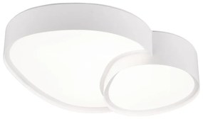 Bílé LED stropní svítidlo 36x43.5 cm Rise – Trio