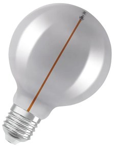 Magnetická LED kouřová žárovka E27 VINTAGE, teplá bílá