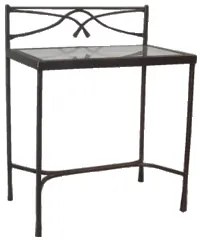 Iron Art CALABRIA noční stolek se sklem