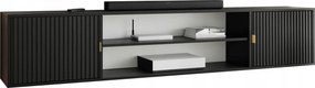 TV skříňka ELI 4 otevřenáTV skříňka černý