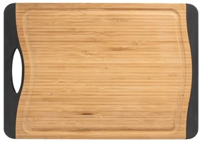 Krájecí protiskluzové prkénko z bambusového dřeva Wenko, 39 x 28 cm