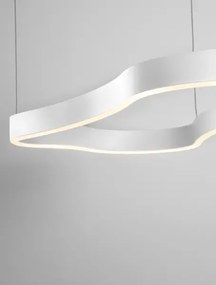 Designový lustr Dussa Bílá 90
