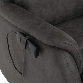 Autronic Polohovací křeslo s elektrickým ovládáním TV-L8902 Barva potahu: Černá