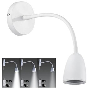 Brilagi - LED Stmívatelná Flexibilní lampička LED/4W/230V bílá