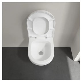 Villeroy & Boch Villeroy &amp; Boch ARCHITECTURA - WC mísa bezrámová, 530x370 mm, závěsný model, DirectFlush, bílá alpin 5684R001