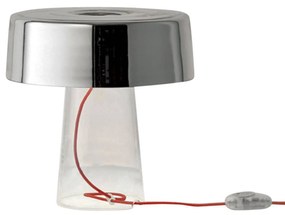 Stolní lampa Prandina Glam 36 cm čirá/zrcadlová