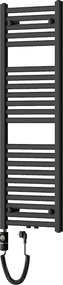 Mexen Hades, elektrické topné těleso 1200 x 400 mm, 600 W, černá, W104-1200-400-2600-70