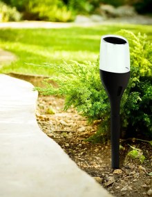 BERGE LED venkovní solární lampa pochodeň - 65cm