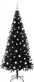 Vánoční stromeček Černá 180 cm PVC 3396481