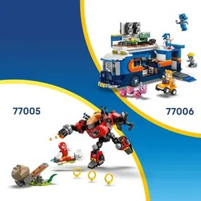 LEGO® Sonic The Hedgehog™ 77005 Knuckles vs. Dr. Eggman: Robotický obl