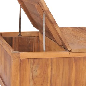 Konferenční stolek s vyklápěcí deskou 65x64x35 cm masivní teak,  332853