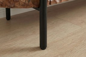 Designový TV stolek Zaxson 160 cm hnědé mango