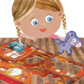 HEADU: Montessori - Moje první puzzle - Farma