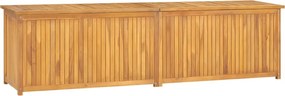 vidaXL Zahradní box 200 x 50 x 55 cm masivní teakové dřevo [318735]
