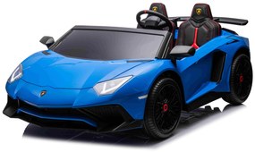 Dětské elektrické autíčko Lamborghini Aventador SV 400W modré