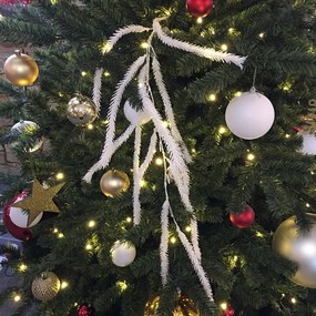 Vánoční přízdoba 120 cm, bílá, PVC, IP44 venkovní