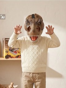 Sinsay - Maska ve tvaru hlavy dinosaura se zvukem - vícebarevná