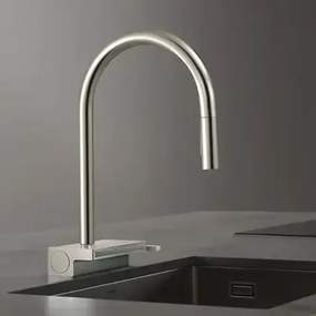 Hansgrohe - Dřezová baterie Aquno Select s výsuvnou koncovkou a plochý