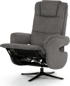 Polohovací křeslo šedé, elektrické TV-C5590 GREY2