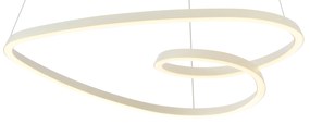 Skandinávské závěsné svítidlo béžové 72 cm vč. LED s 3-stupňovým stmíváním - Circuit