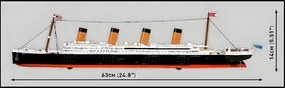 COBI 1688 R.M.S. Titanic / Stavebnice / 848 dílků / 1:450 / od 8 let