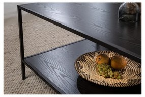 Massive home | Konferenční stolek SLIM LINE 120 CM vzhled černý jasan