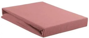 Beddinghouse Jersey kvalitní bavlněné prostěradlo 90x200/220 cm, růžové