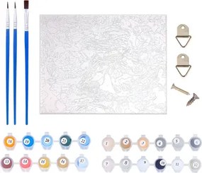 NORIMPEX Malování podle čísel Londýn v noci / 40x50 cm