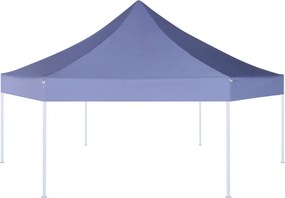 Nůžkový altán 3,6x3,1m modrý