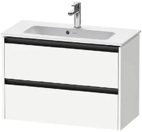 Duravit Ketho.2 - Umyvadlová skříňka 549x810x390 mm, 2 zásuvky, matná bílá K25256018180000