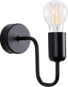 Sollux Lighting Nástěnné svítidlo VECTOR černé
