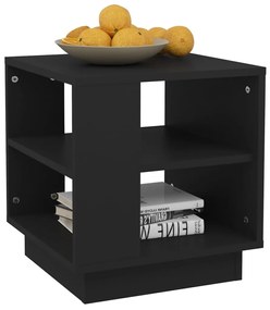 Konferenční stolek černý 40 x 40 x 43 cm kompozitní dřevo - Default Title