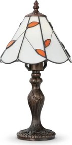 Brilagi - Tiffany vitrážová stolní lampa FOLIA 1xE27/60W/230V