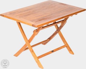 FaKOPA Skládací dřevěný stůl z teaku Chelsea