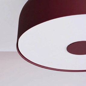 Sollux Lighting Stropní svítidlo OMIQ bordó